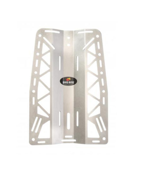 DIVE RITE Backplate - Stainless Steel - Dive Dive Dive